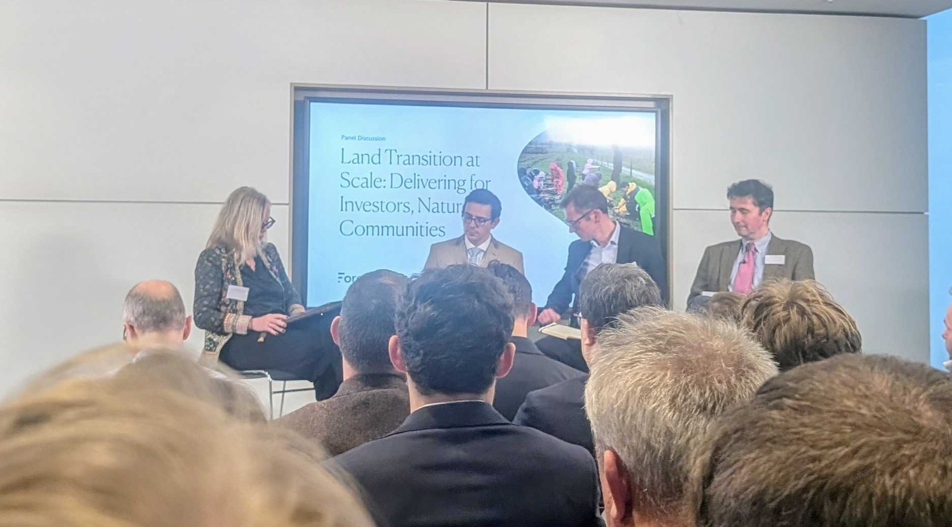 There is no land transition without community support